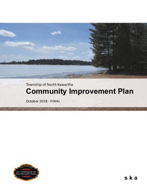Fillable Online Community Improvement Plan - North Kawartha Township ...