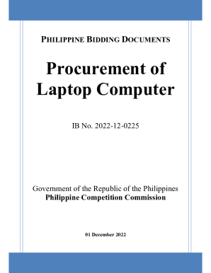 Fillable Online Procurement of Laptop as Assistive Electronic Tool ...