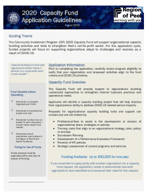 Fillable Online The Ultimate Guide to Capacity-Building Grants ...