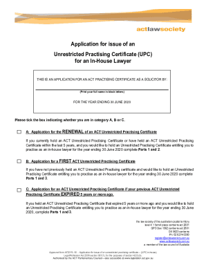 Fillable Online legislation act gov Certificate within the last 5 years ...