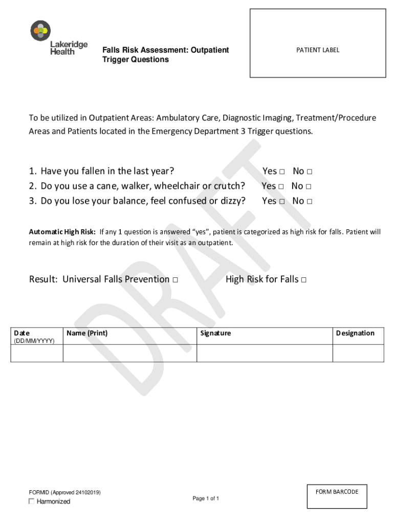 Fillable Online Clinical Form Template Fax Email Print - pdfFiller