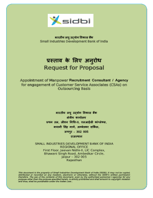 Fillable Online Request for Proposal-Appointment of Manpower ...