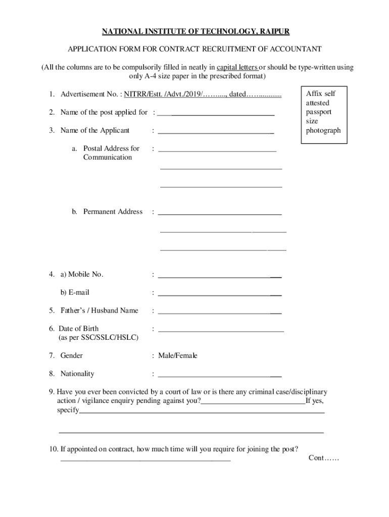 Fillable Online Job application forms and lettersnidirect Fax Email Print - pdfFiller