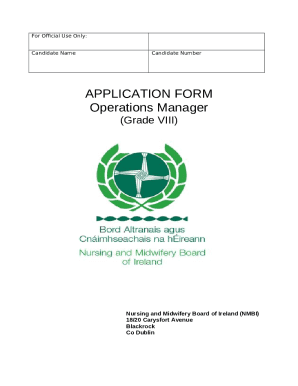 Application s for Download - NMBI Doc Template | pdfFiller