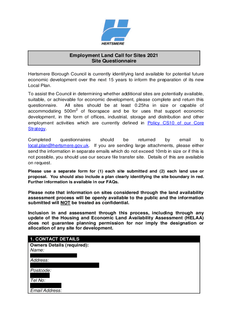 Fillable Online Sustainability Appraisal Scoping ReportHertfordshire ...
