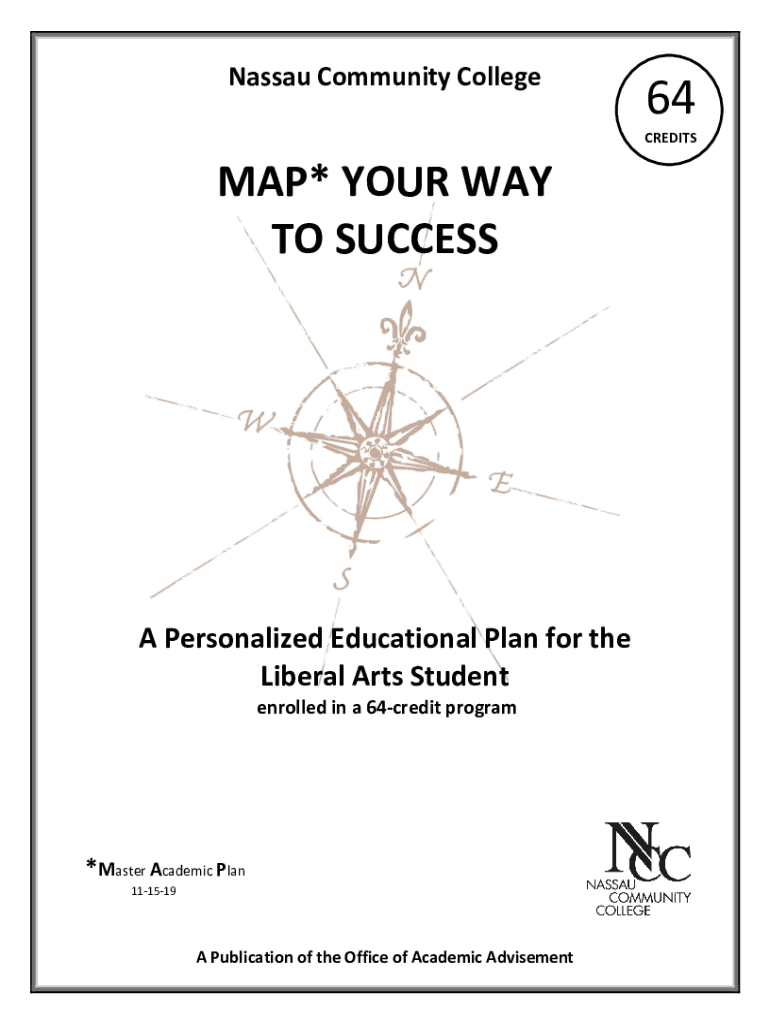Fillable Online Master Academic Plan- Map your way to success Fax Email ...