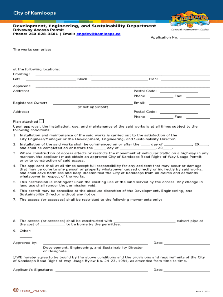 Fillable Online Permits - Oregon Department of Transportation Fax Email ...