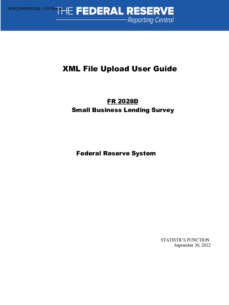 Fillable Online FR 2028D - Federal Reserve Board - Reporting Forms Fax ...