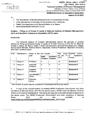Fillable Online dop rajasthan gov Please indicate campus for posting ...