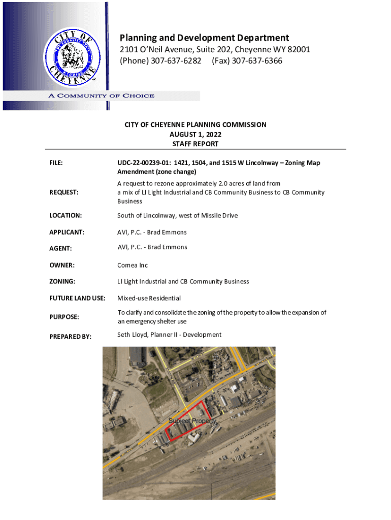 Fillable Online UDC-22-00239-01: 1421, 1504, and 1515 W Lincolnway ...