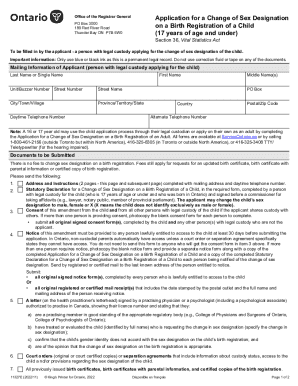 Fillable Online Request for Birth Certificate - Lambton Shores Fax Email Print - pdfFiller