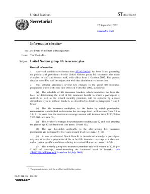 Fillable Online Form 51-102F5 Information Circular Table of Contents ...