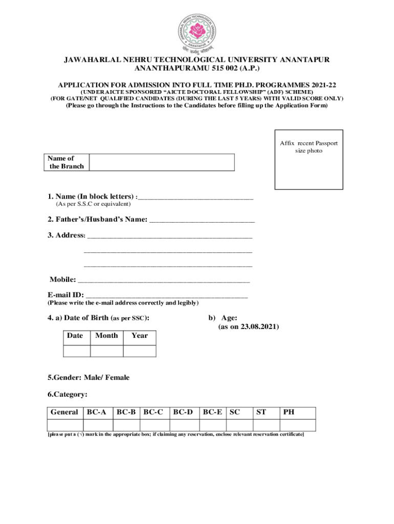 Fillable Online 4.APPLICATION-PROFORMA.pdf Fax Email Print - pdfFiller