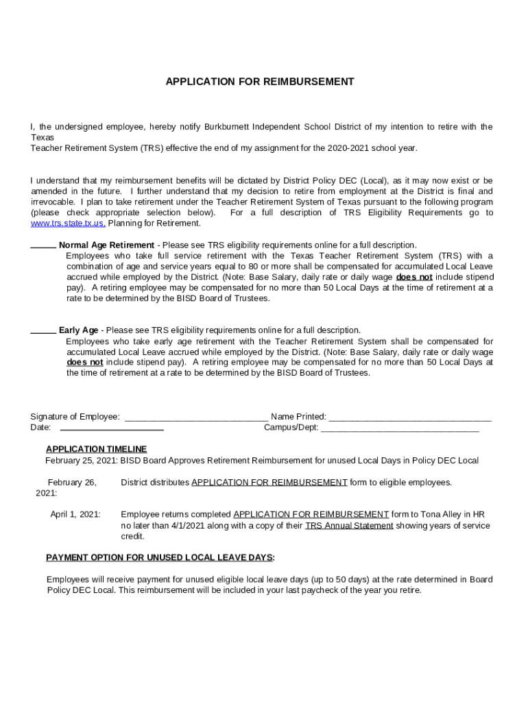Teacher Retirement System of Texas (TRS) - Texas.gov Doc Template ...
