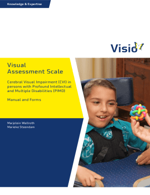 Fillable Online Visual Assessment Scale. Cerebral Visual Impairment ...