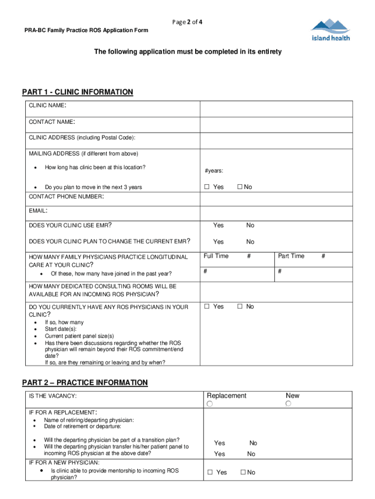 Fillable Online PRA-BC Return of Service Contract - Gov.bc.ca Fax Email ...