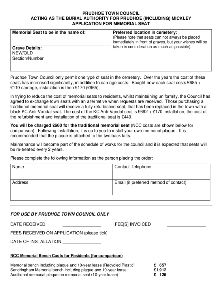 Fillable Online 2020-Application-to-Erect-Memorial-Form.pdf Fax Email ...