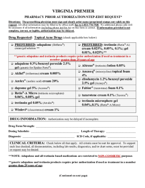 Fillable Online PATopicalAcneDrugs.pdf. Topical Acne Drugs Fax Email Print - pdfFiller