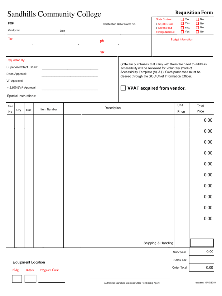 Fillable Online Free fillable forms: Sandhills Community College Fax Email Print - pdfFiller