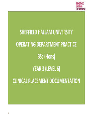 Fillable Online A review of Operating Department Practitioner students ...