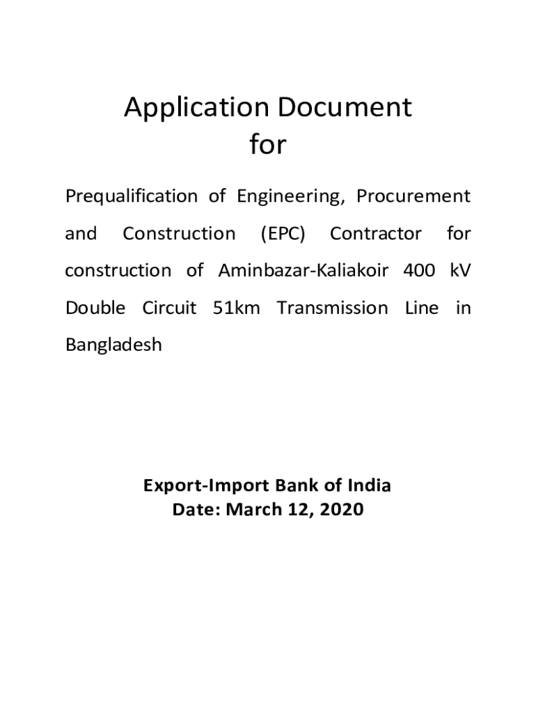 Fillable Online UPDATE TO APPLICATION FOR PRE- QUALIFICATION ... - PJM ...