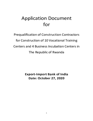 Fillable Online Pre-Qualification for the Principal Building Contractor ...