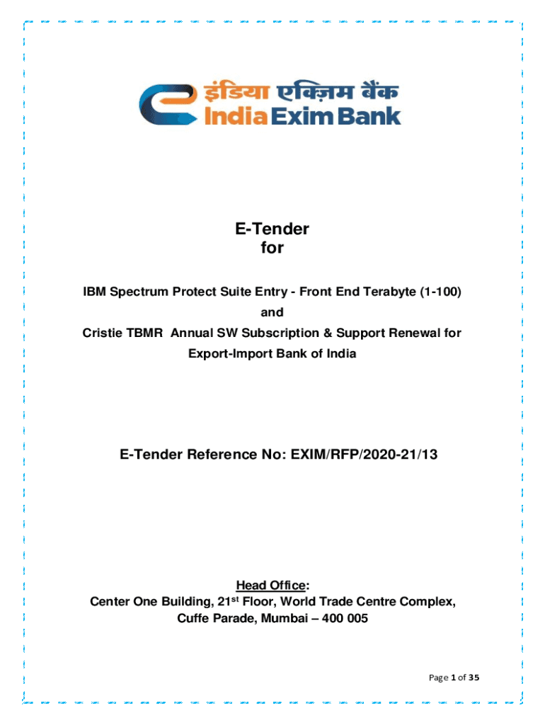 Fillable Online IBM Spectrum Protect Suite Entry - Front End Terab ...