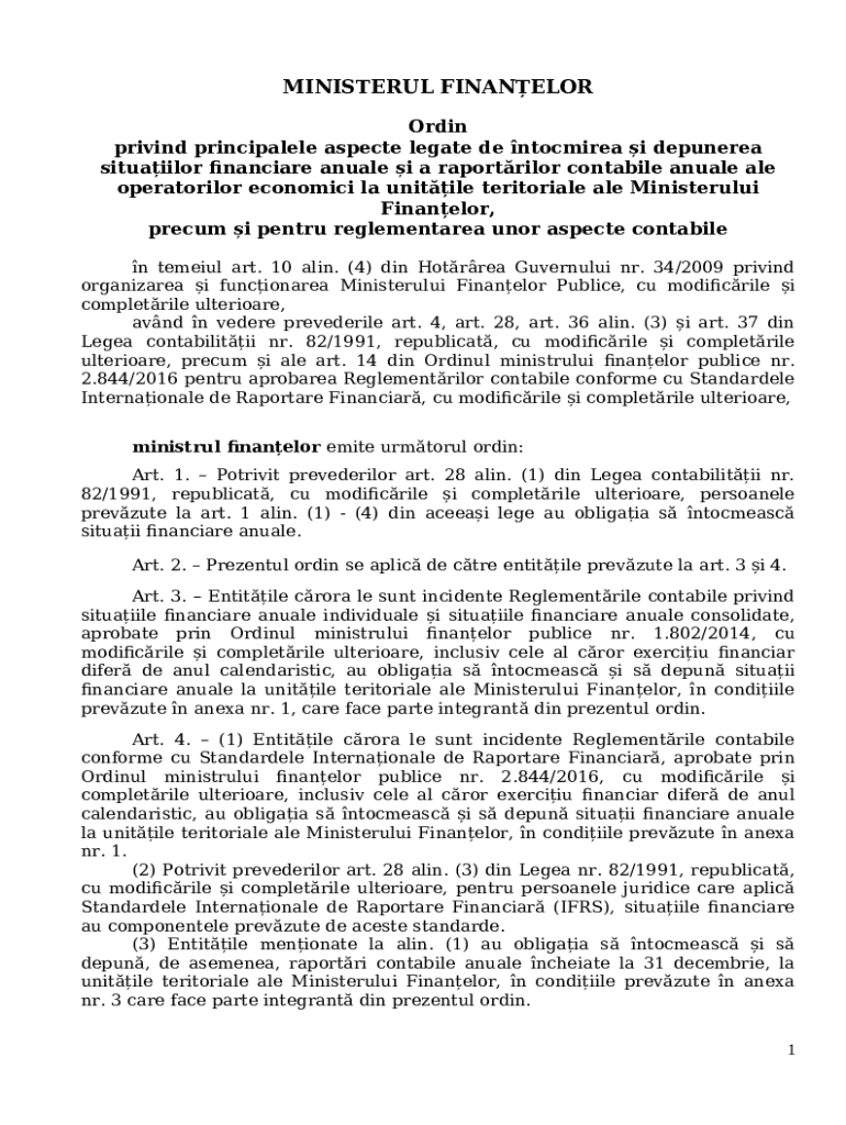 Bilan contabil, note explicative la situaiile financiare anuale Doc ...