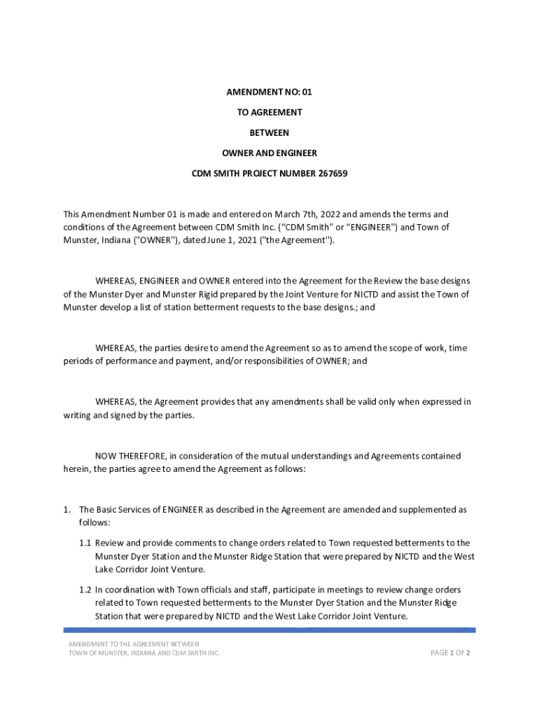 Fillable Online amendment no. 3 to - professional services agreement Fax Email Print - pdfFiller