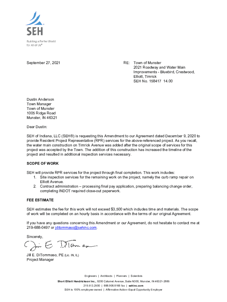 Fillable Online Letter -. SEH Template Fax Email Print - pdfFiller