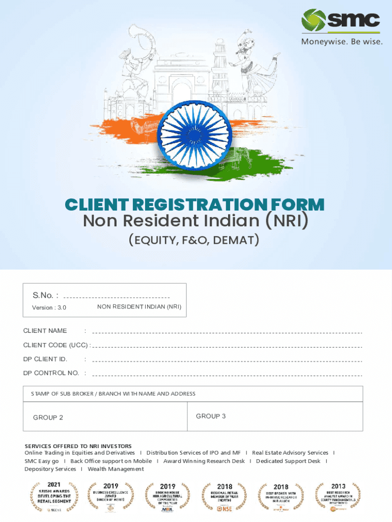 Fillable Online PIS Account Opening Application for Non-Resident Individuals Fax Email Print ...