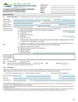 Fillable Online Stormwater Requirements for New Development Projects Fax Email Print - pdfFiller
