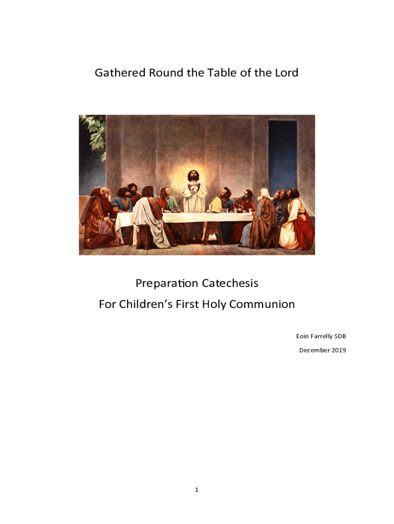 Fillable Online adct org First-Communion-Catechist-Manual.pdf Fax Email ...