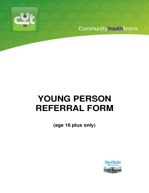 Fillable Online Youth Early Intervention Referral Form Fax Email Print ...