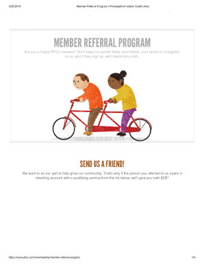 Fillable Online MEMBER REFERRAL PROGRAM - Hustler Money Blog Fax Email ...