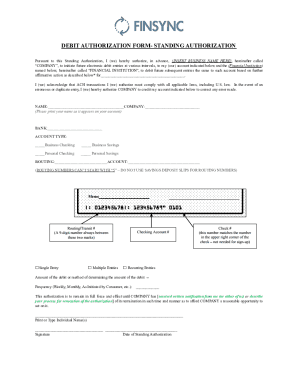 Fillable Online Customer Electronic Debit Authorization Fax Email Print ...