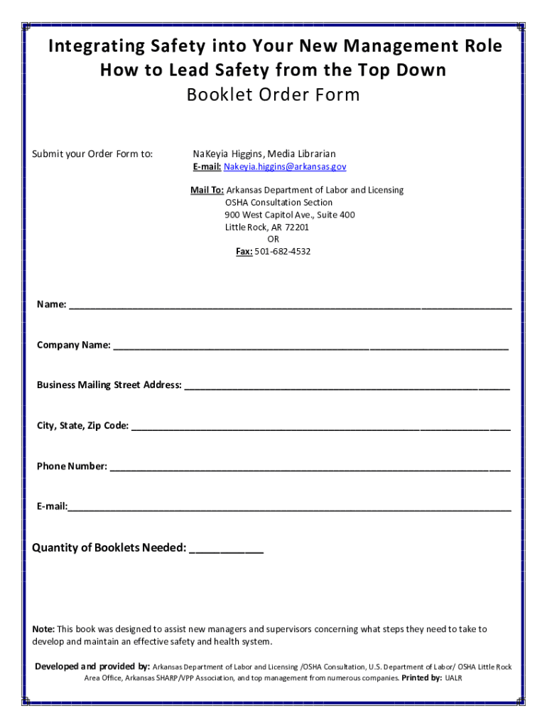 Fillable Online The project manager's role as a safety champion - PMI ...