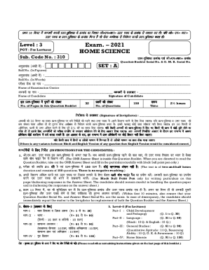 Fillable Online Level : 3 Fax Email Print - pdfFiller