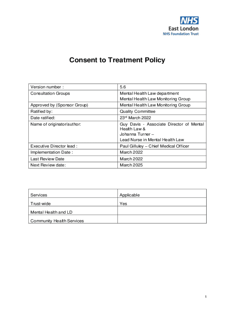 Fillable Online Acute wards for adults of working age and psychiatric ...