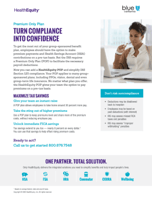 Fillable Online premium only plan application - Rogers Benefit Group ...