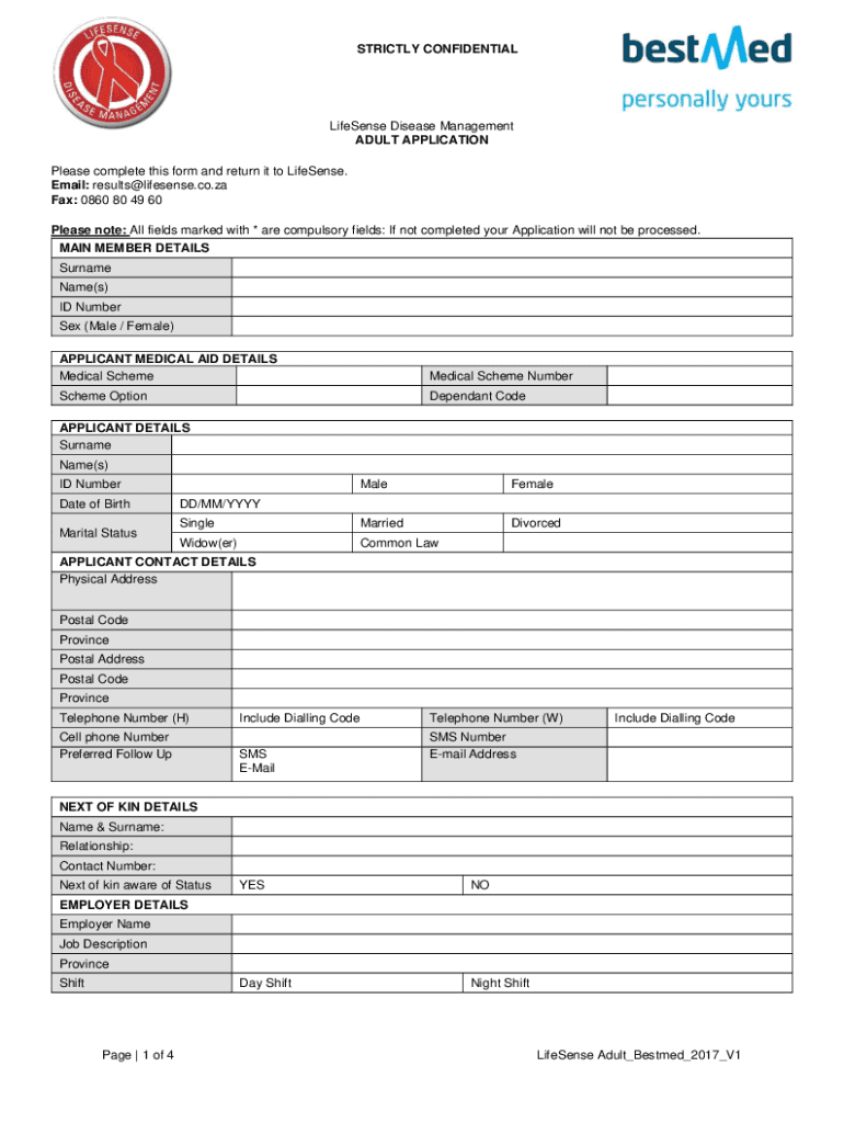Fillable Online Please complete this form and return it to LifeSense ...