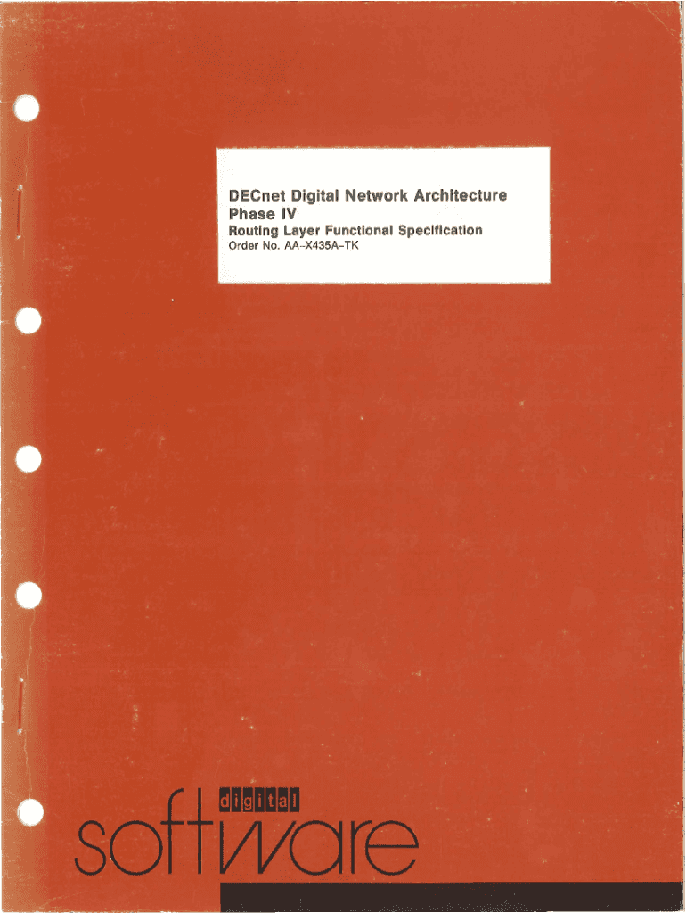 Fillable Online DECnet Digital Network Architecture Phase IV Ethernet Data ... Fax Email Print ...