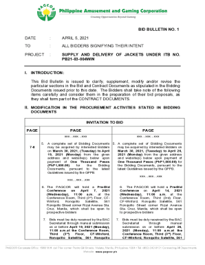Fillable Online Electronic Bid Bulletin Board - Financial AffairsUAB ...