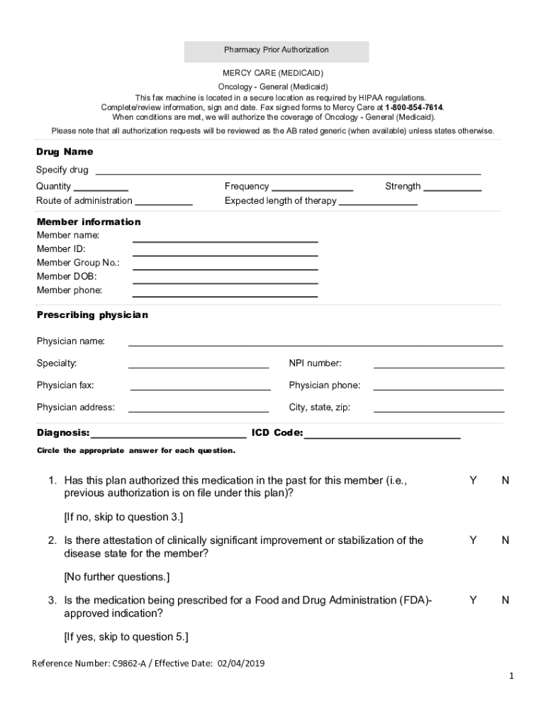 Fillable Online Scripps physicians medical group prior authorization ...