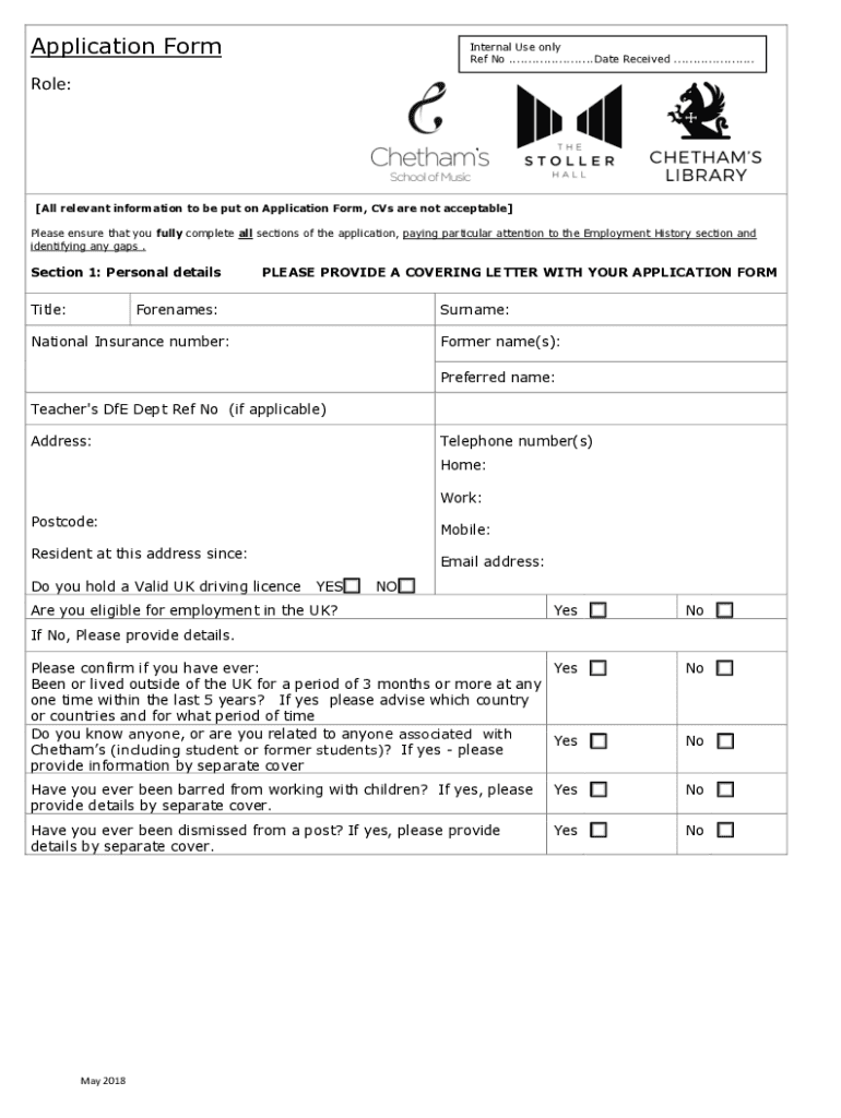 Fillable Online Internal Use only Fax Email Print - pdfFiller