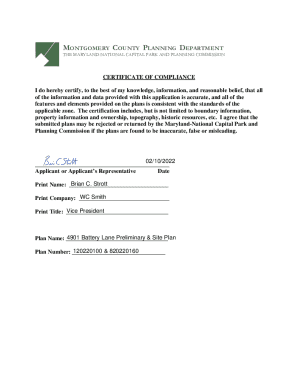 Fillable Online CERTIFICATE OF COMPLIANCE I do hereby certify, to the best of ... Fax Email ...