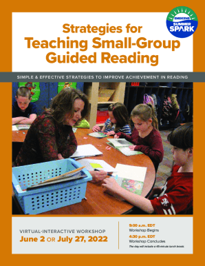 Fillable Online Small Group Guided Reading Structure for Less Stress ...