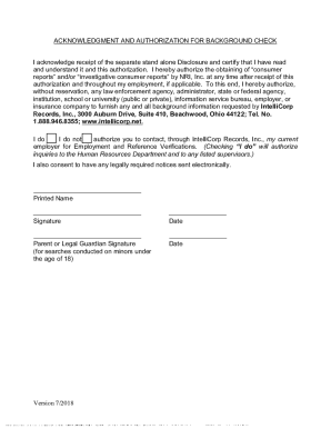 Fillable Online 4-Acknowledgement-and-Authorization-for-Background ... Fax Email Print - pdfFiller