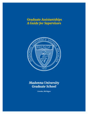 Fillable Online Madonna University21 Masters in English - Masters ...