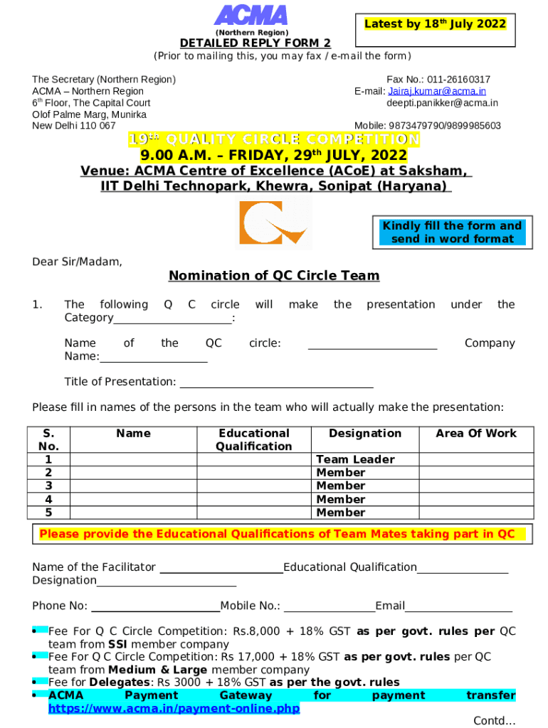 10 Claim Doc Template | pdfFiller